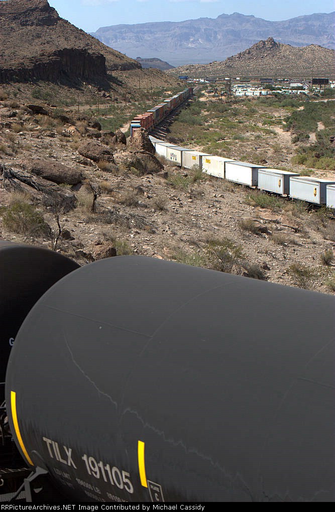 East and West bound through the Canyon